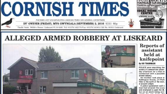 This week's Cornish Times | cornish-times.co.uk