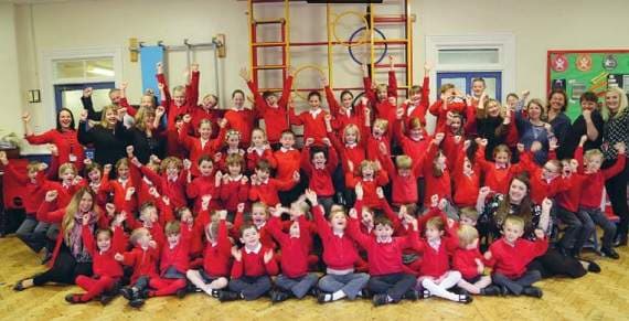Pupils and staff celebrate | cornish-times.co.uk