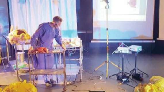 Live dissection demonstration | cornish-times.co.uk