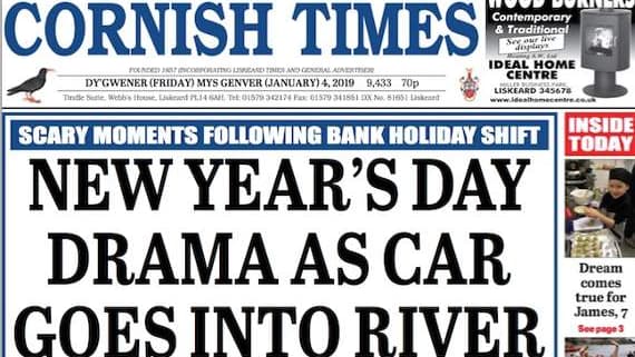 Latest news and features in the first Cornish Times of 2019 | cornish ...