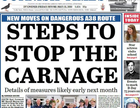 The Cornish Times, your local weekly newspaper, out every Friday ...