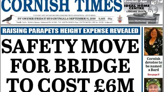 Latest news and features in this week’s Cornish Times | cornish-times.co.uk