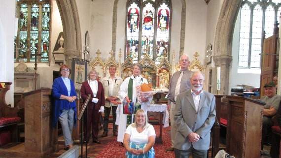Farewell to priest-in-charge at Saltash | cornish-times.co.uk