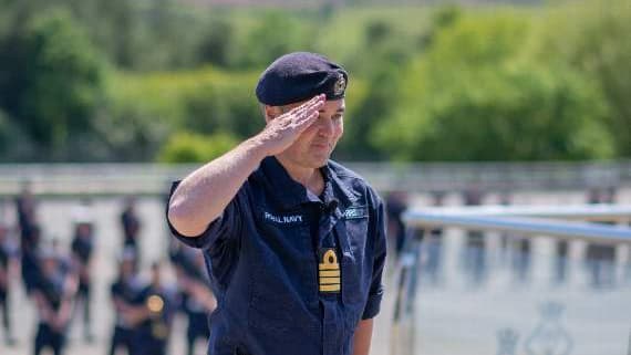 Commanding Officer says farewell to HMS Raleigh | cornish-times.co.uk
