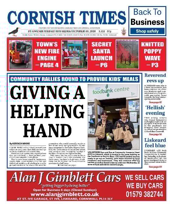 See all your local news reports, views and photos in the latest Cornish ...