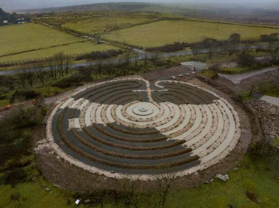 Labyrinth inspired by Tintagel will take thousands of years to complete ...