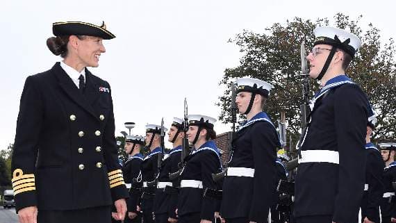 New Commanding Officer takes charge at HMS Raleigh | cornish-times.co.uk