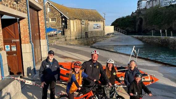 Ruby's rides bring thousands to RNLI | cornish-times.co.uk