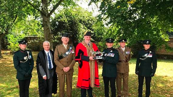 Freedom of the town for Rifles regiment | cornish-times.co.uk