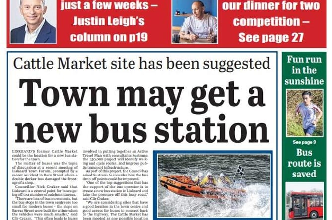 The latest issue of the Cornish Times is in the shops now | cornish ...