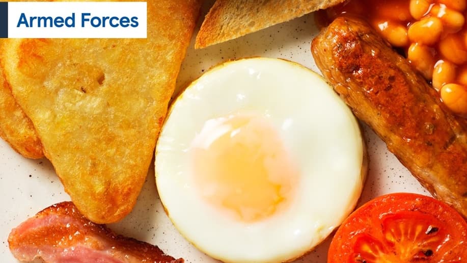 Tesco to thank Armed Forces personnel with free breakfasts at its cafes ...