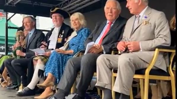 Adrian Vinken receives CBE from HRH King Charles | cornish-times.co.uk
