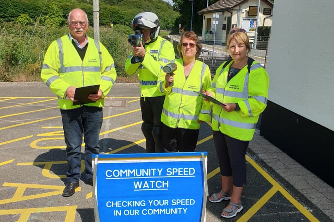 Community Speedwatch team operational | cornish-times.co.uk