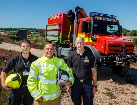 Cornwall fire team buy new wildfire response vehicle | cornish-times.co.uk