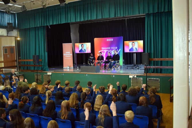 Callington only school in Cornwall to receive visit from BBC | cornish ...