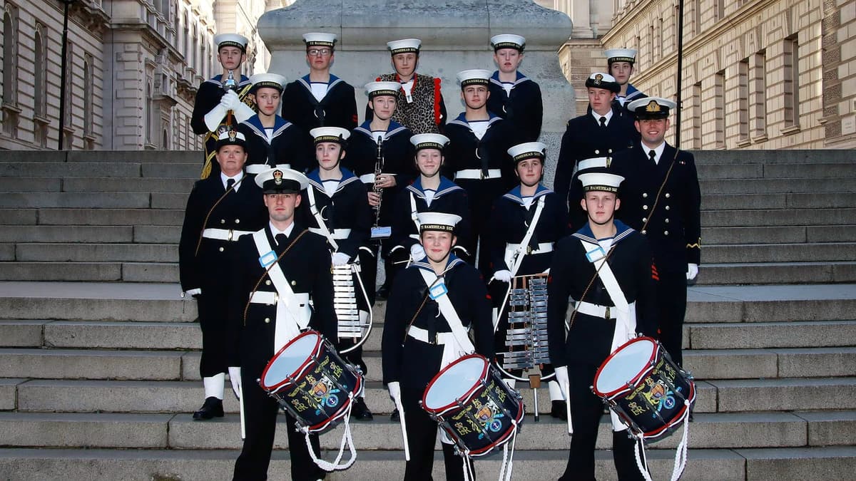 Torpoint sea cadets march at Trafalgar square | cornish-times.co.uk