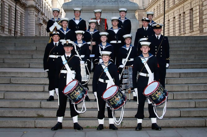 Torpoint sea cadets march at Trafalgar square | cornish-times.co.uk