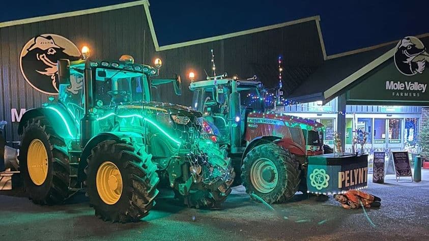 YFC Tinsel Tractor Run for charity | cornish-times.co.uk