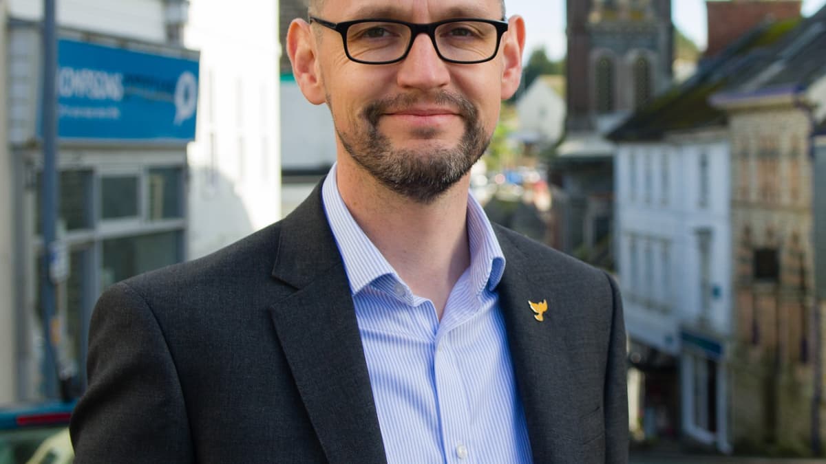 In my view with Colin Martin Cornwall Councillor for Lostwithiel and ...