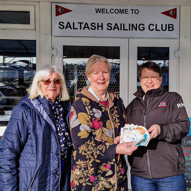 Saltash Sailing Club’s share our soup day raises £621.45 for Looe RNLI ...