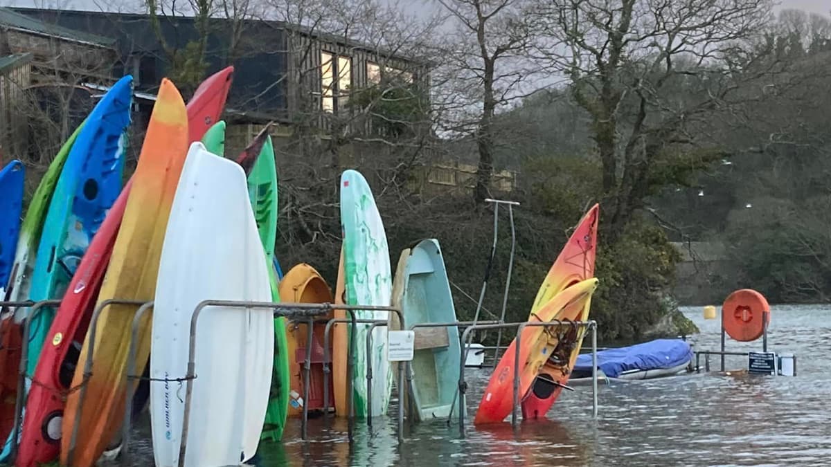 Coastguard warns of flooding near Fowey, Golant and Lostwithiel ...