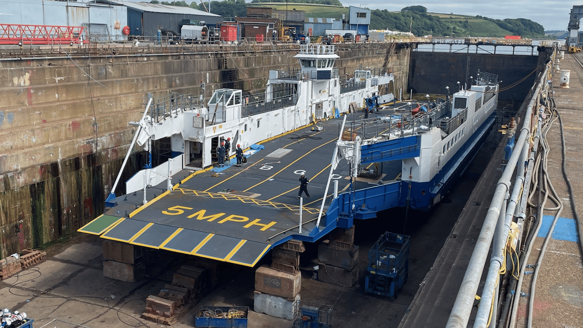Torpoint Ferry refurbishments nearly complete says spokesperson ...
