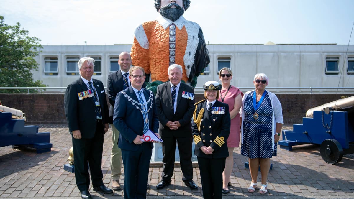 HMS Raleigh help Torpoint prepare for Armed Forces Day | cornish-times ...
