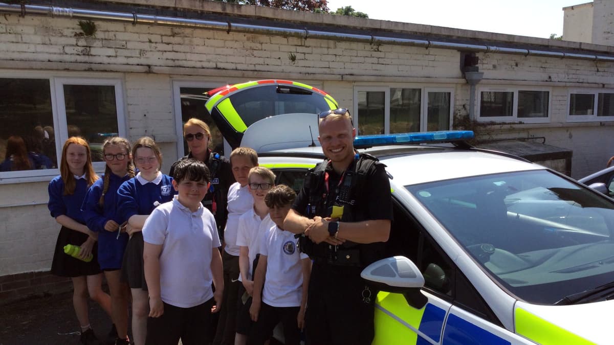 Brunel Primary School learning about the work of the police | cornish ...