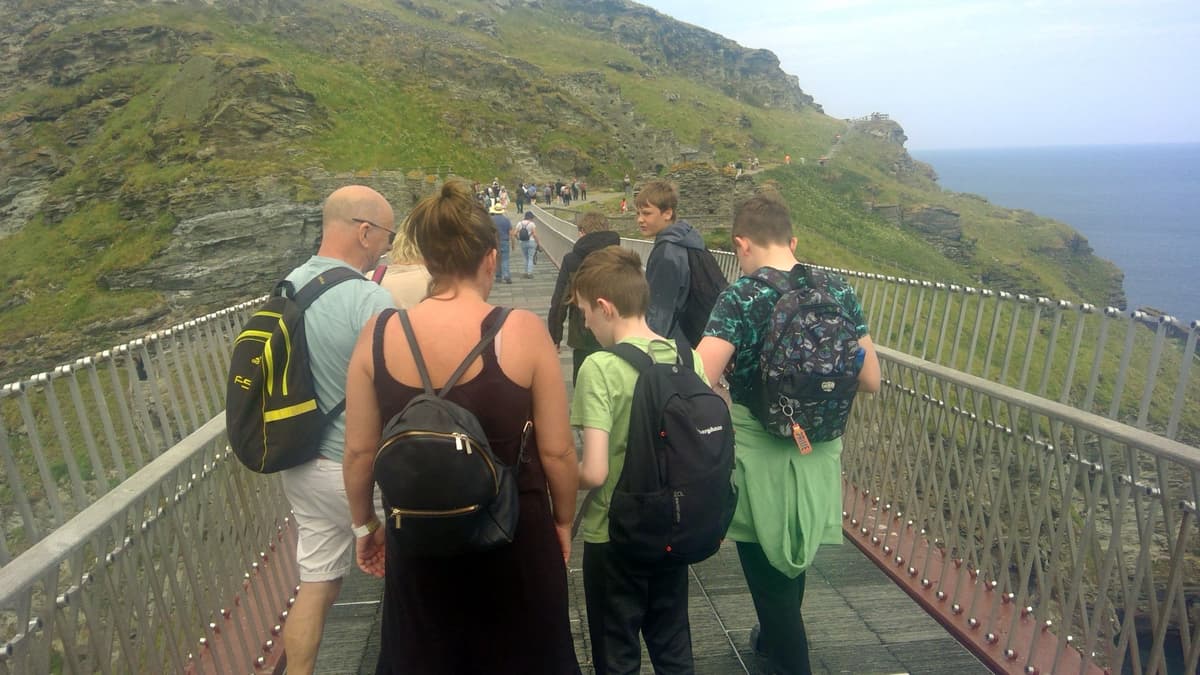 Fountain Head House School in Saltash go to Tintagel | cornish-times.co.uk