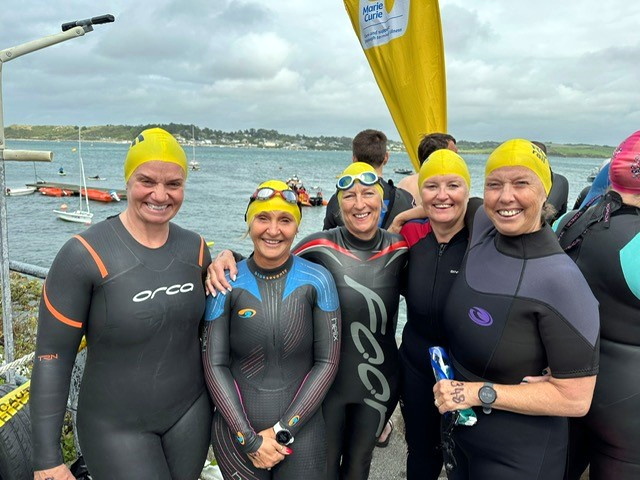 Swimmers, Cornwall, Rock, Padstow, Marie Curie, charity, weather ...