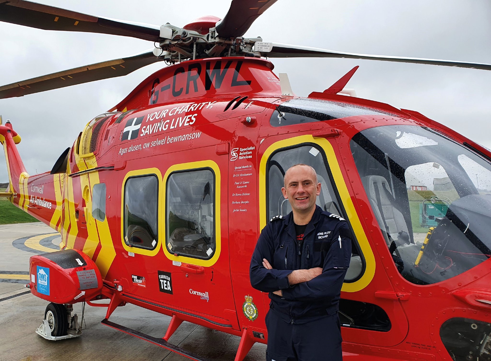Cornwall Air Ambulance up for award | cornish-times.co.uk