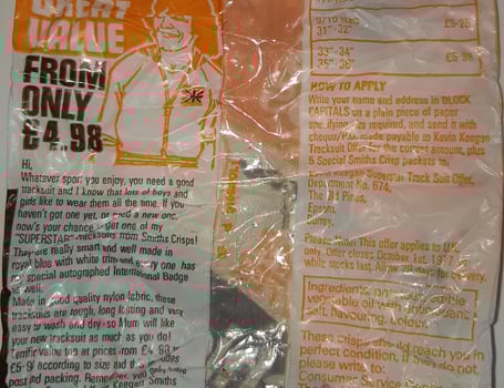 Kevin Keegan crisp packet from 1977 is found on a Cornish beach ...