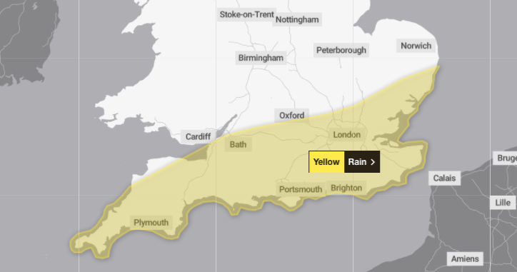 Storm Henk brings more wet weather as second warning issued | cornish ...