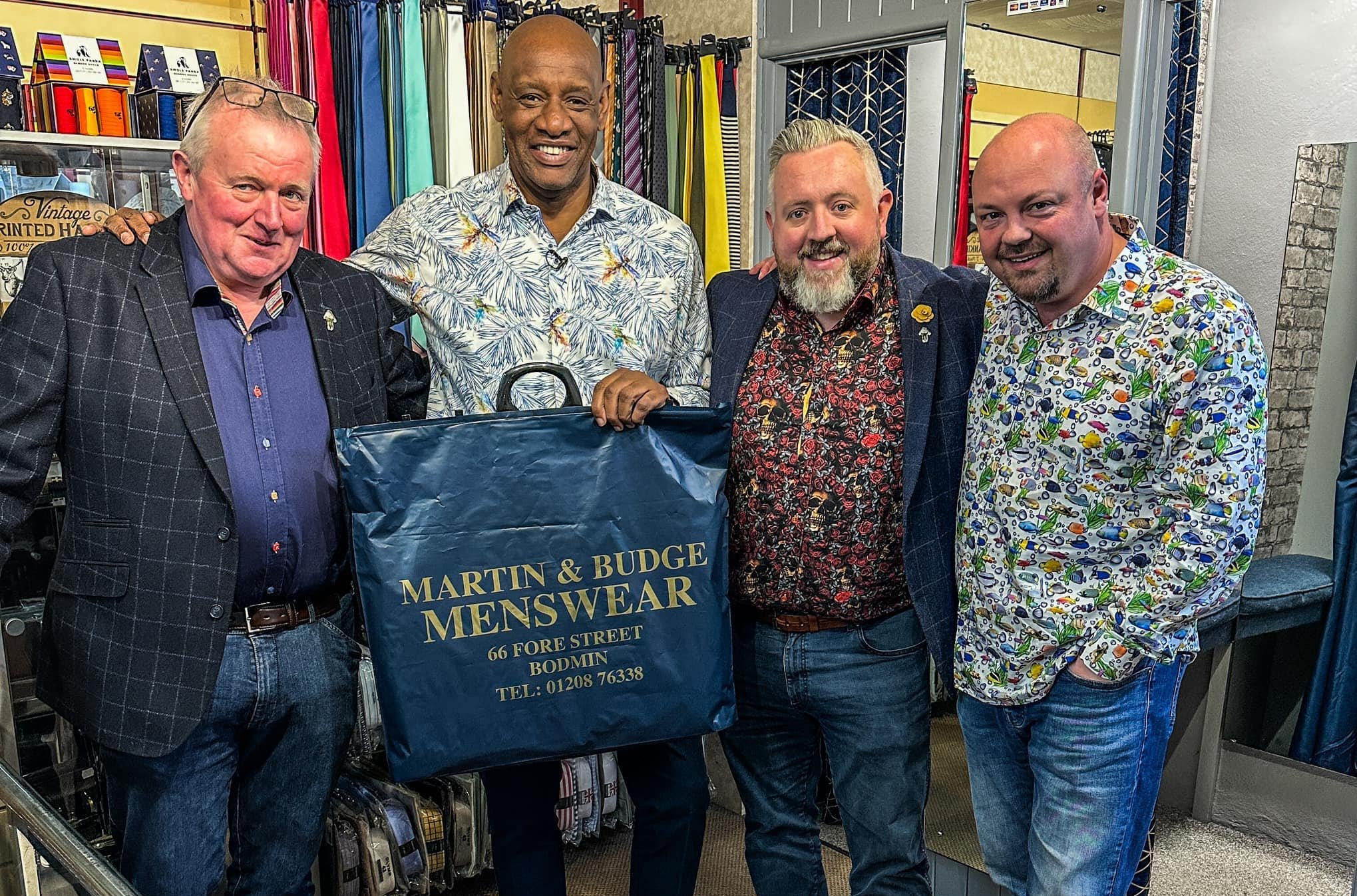 The Chase star Shaun Wallace seen shopping in Bodmin | cornish-times.co.uk