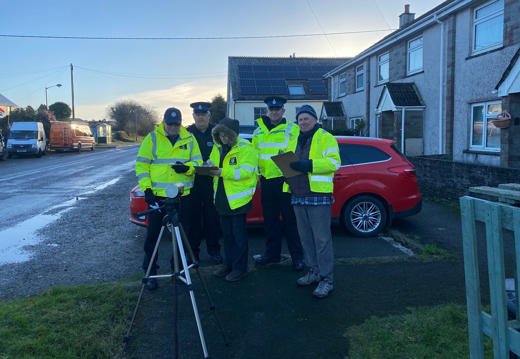 Community Speed Watch team catch speeding drivers in Widegates ...