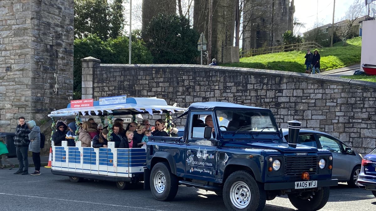 Police issue Looe land train statement as investigation launched ...