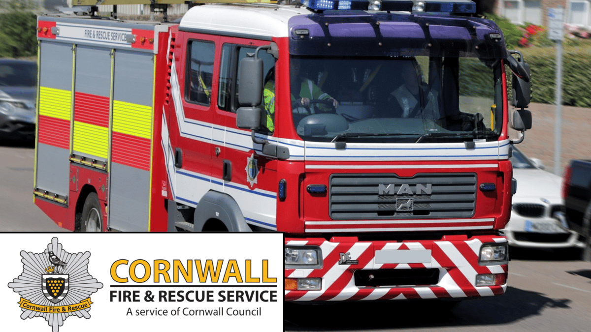 A38 in Cornwall currently blocked following car fire near Doublebois ...