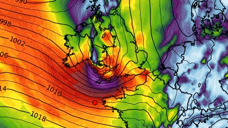 Strong winds expected after storm clears in Devon and Cornwall ...