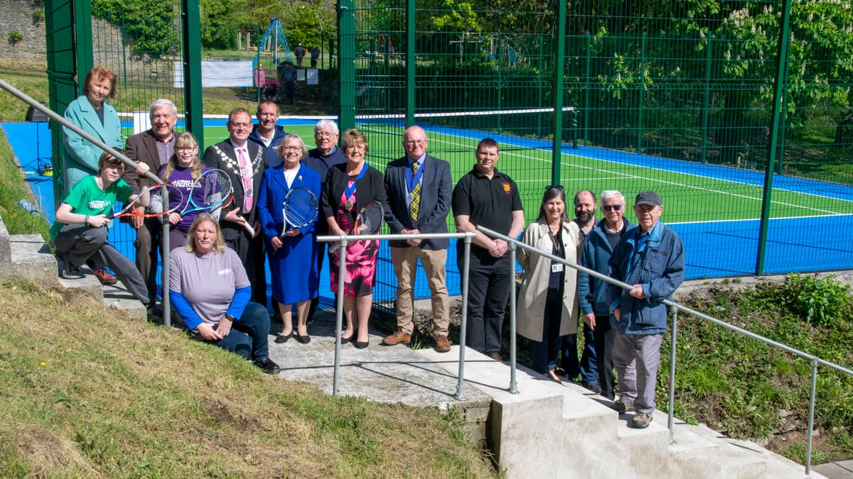 MP Sheryll Murray: 'A pleasure to open the newly refurbished tennis ...