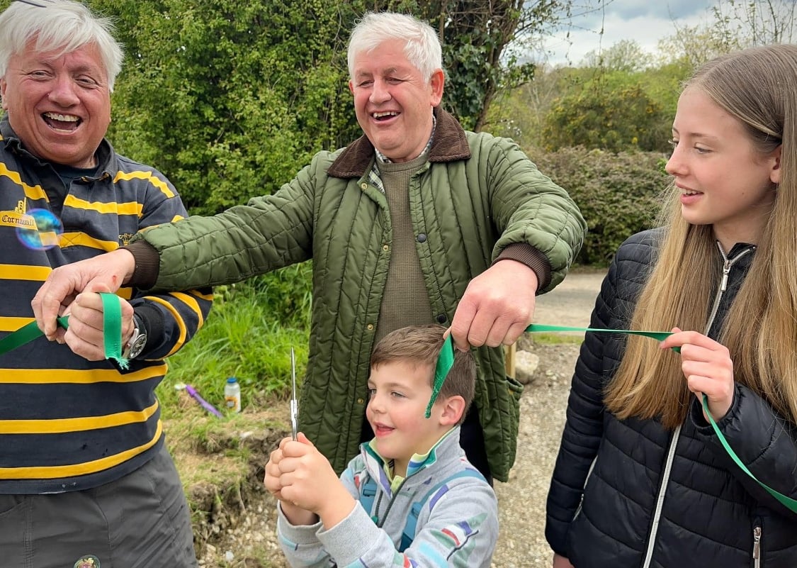 Residents celebrate opening of Landulph community orchard | cornish ...