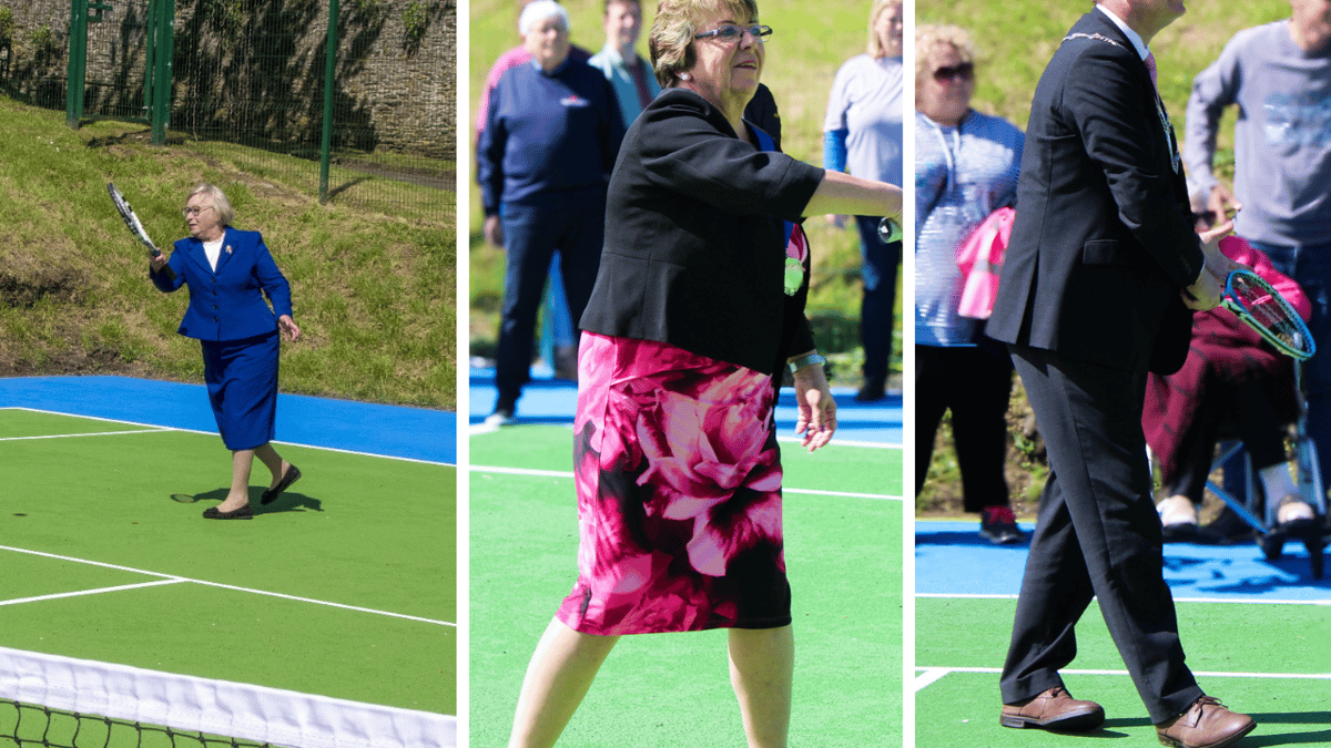 Refurbished tennis courts are officially opened in Torpoint | cornish ...
