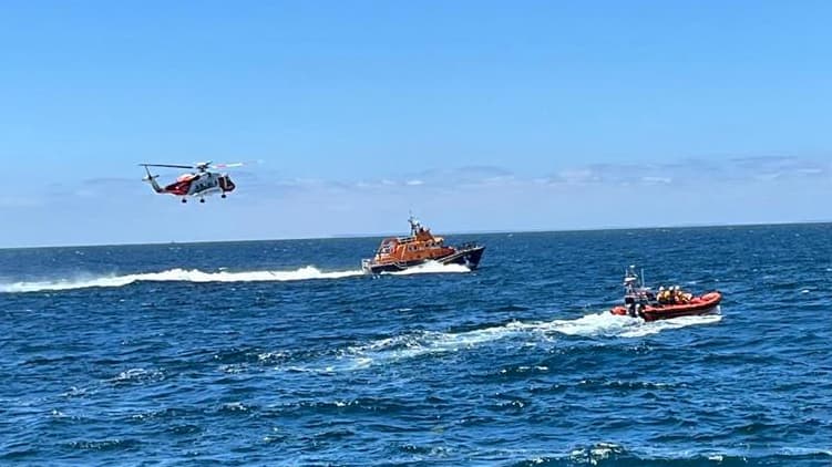 Missing diver rescued off Cornish coast after big search is launched ...