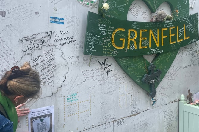 Cornwall marches through Kensington on Grenfell Silent Walk | cornish ...