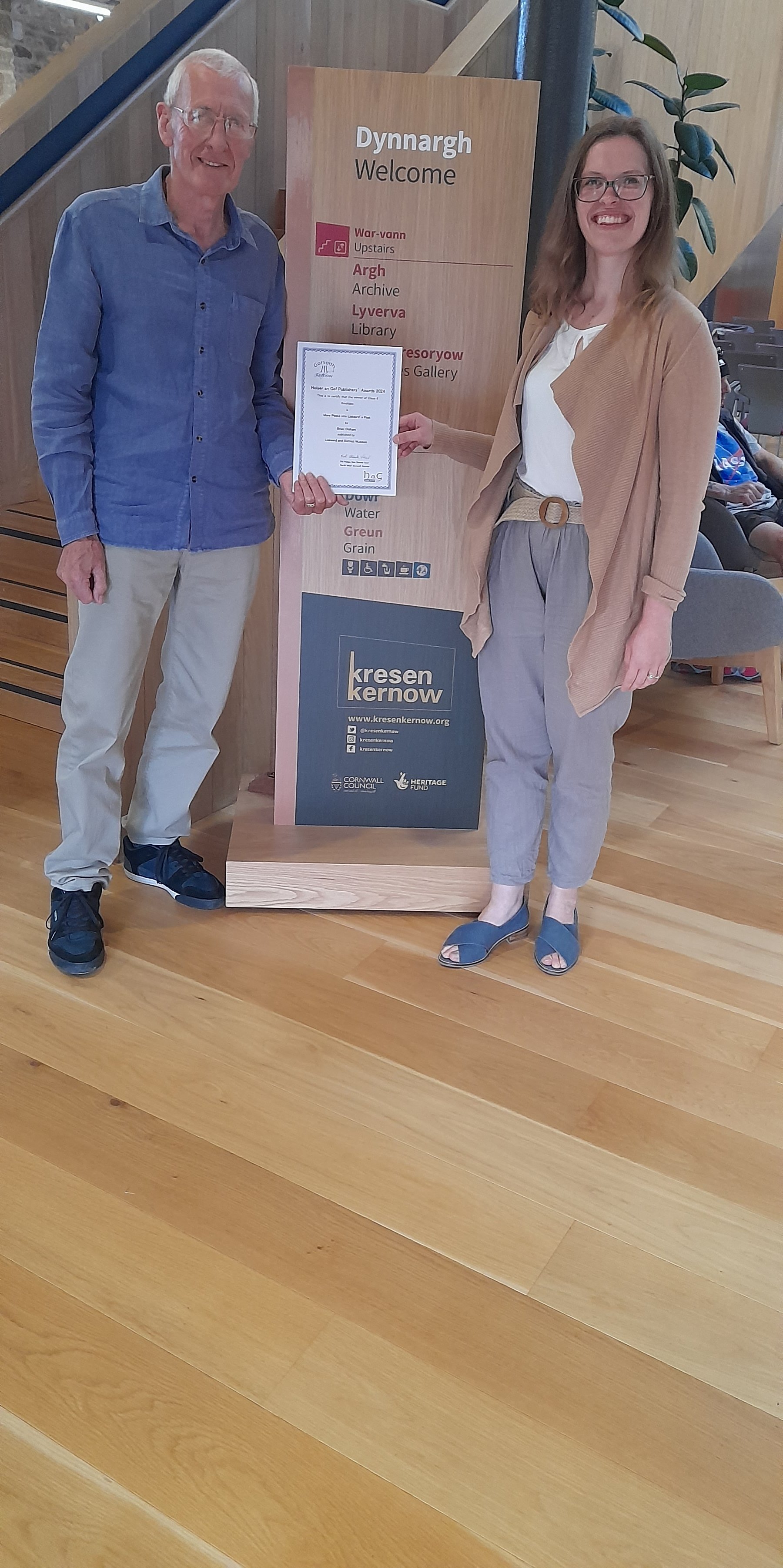 Booklet depicting a Liskeard of times gone by wins a Holyr an Gof ...