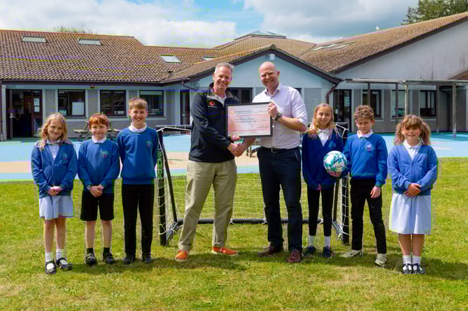 Pupils help Bodmin manufacturer to reach its goal | cornish-times.co.uk