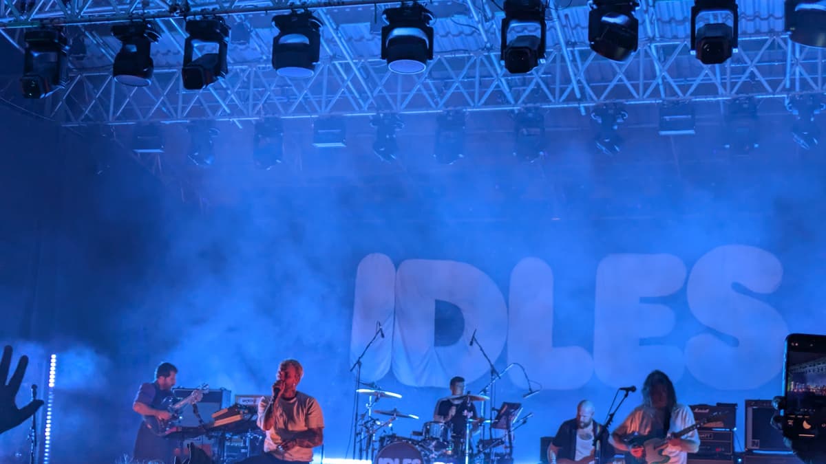 The Idles stage powerful performance for final show of the year at the ...