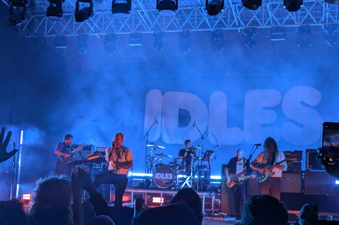 The Idles stage powerful performance for final show of the year at the ...