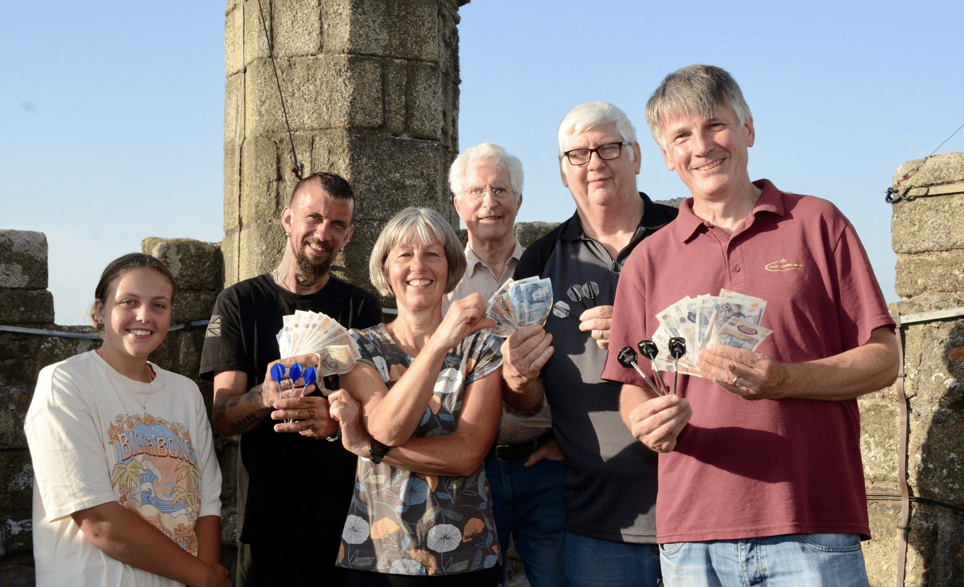 Darts marathons raise £800 for Maker Church tower appeal | cornish ...