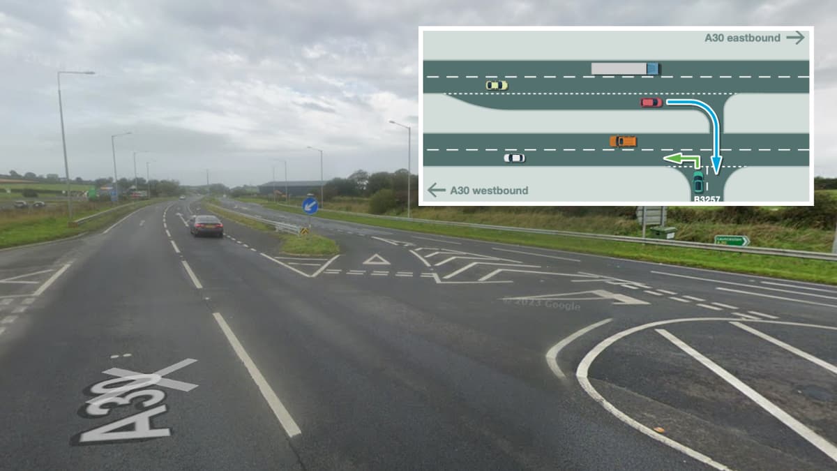 National Highways reveal proposals to improve safety at A30 blackspots ...