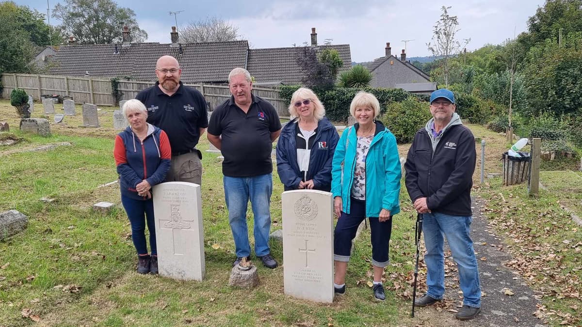 Liskeard war graves restored by volunteer | cornish-times.co.uk